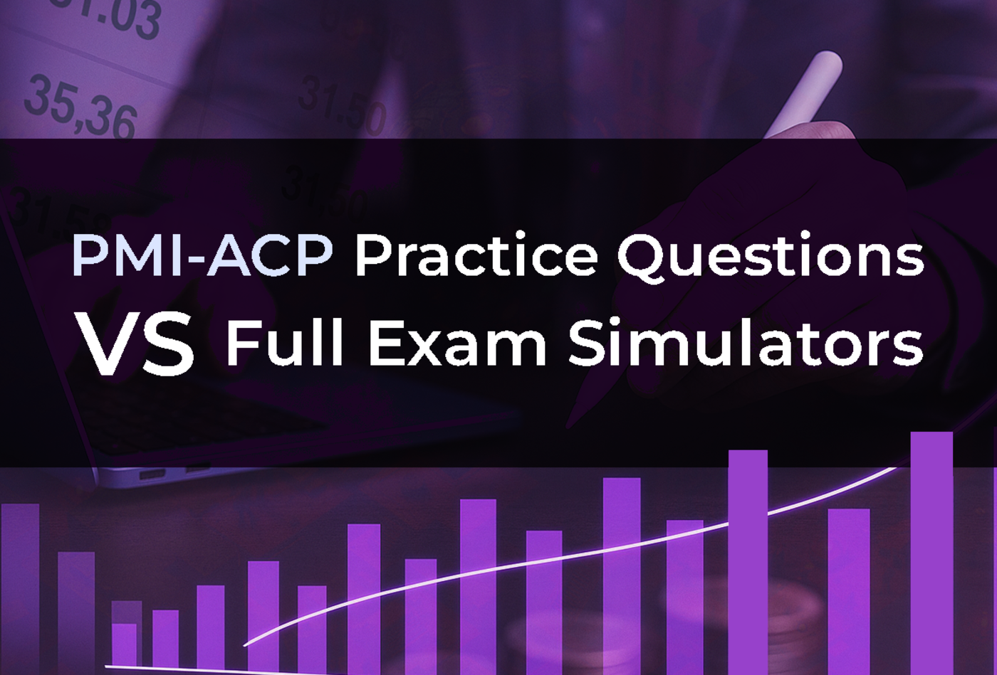 Free PMI-ACP Practice Questions vs. Full Exam Simulators